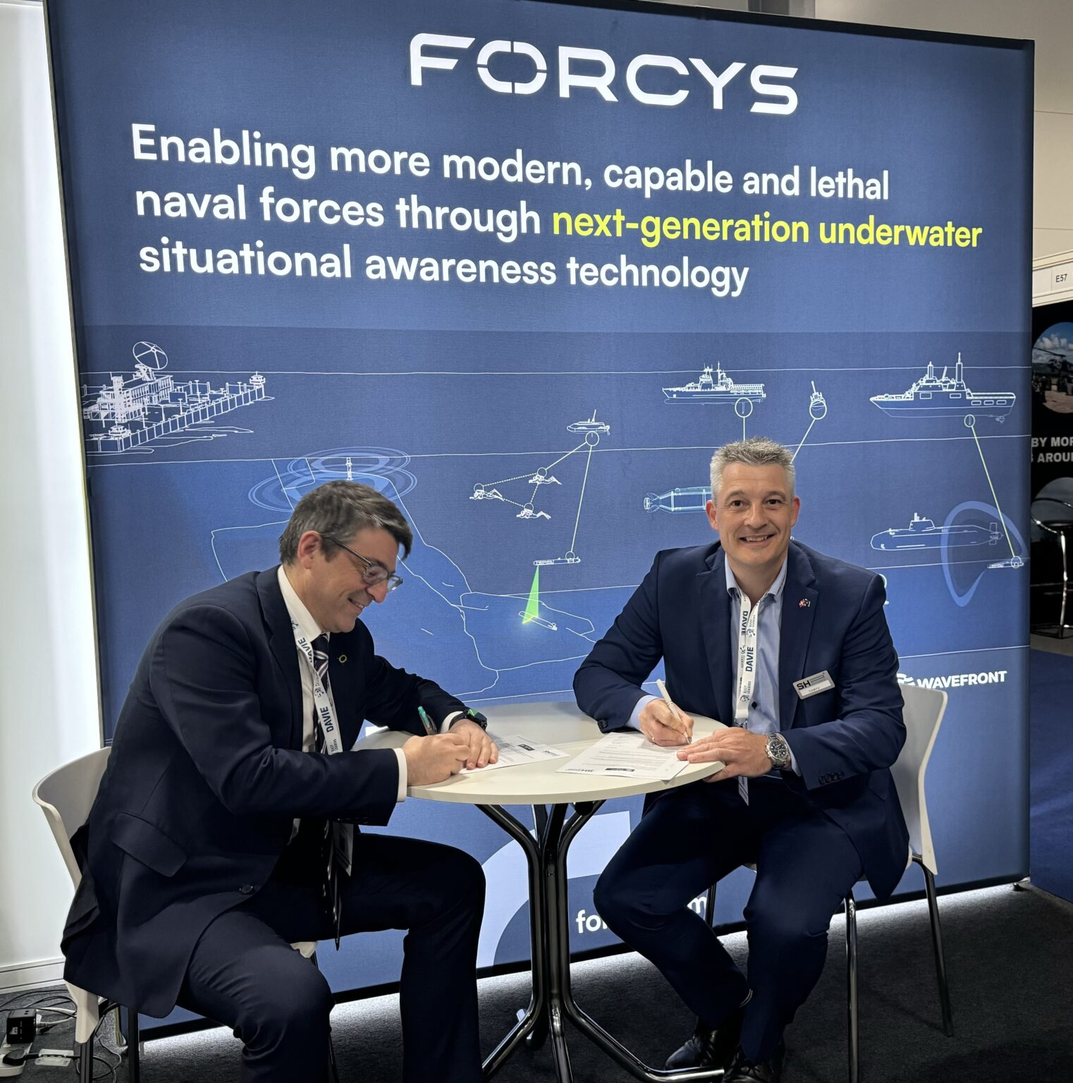 Forcys Limited and SH Defence Sign a MOU at the Defence Leaders CNE in ...